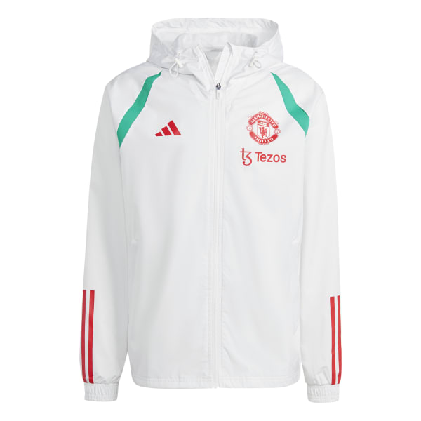 Manchester United All-Weather Jacket White – Boost Procurement