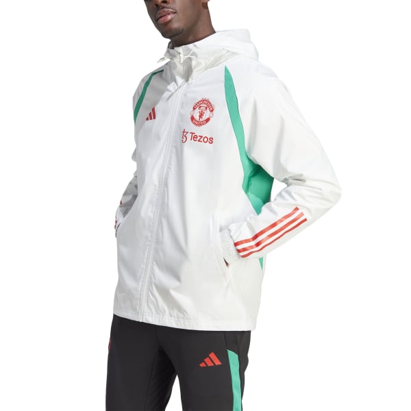 Manchester United All-Weather Jacket White – Boost Procurement